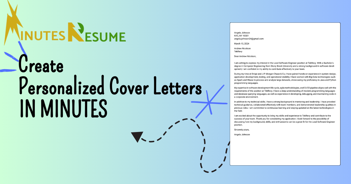 Tailored Cover Letters: Amplify the Impact of Your Resume